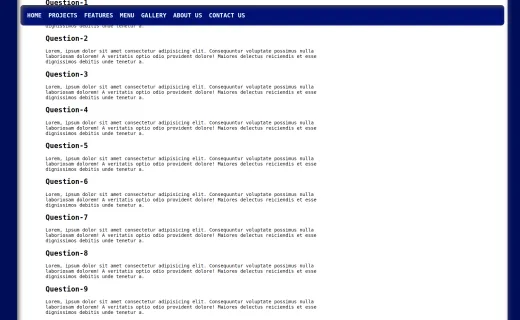 Design a sticky Navigation using the CSS position property | mycode.blog